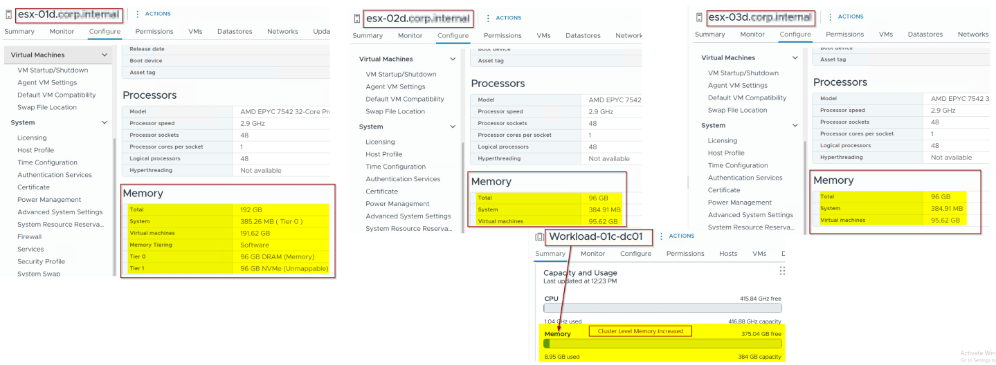 Deploying vSphere 9.0 Memory Tiering over NVMe: Host-Level Activation-Part-01 – Puneet Sharma